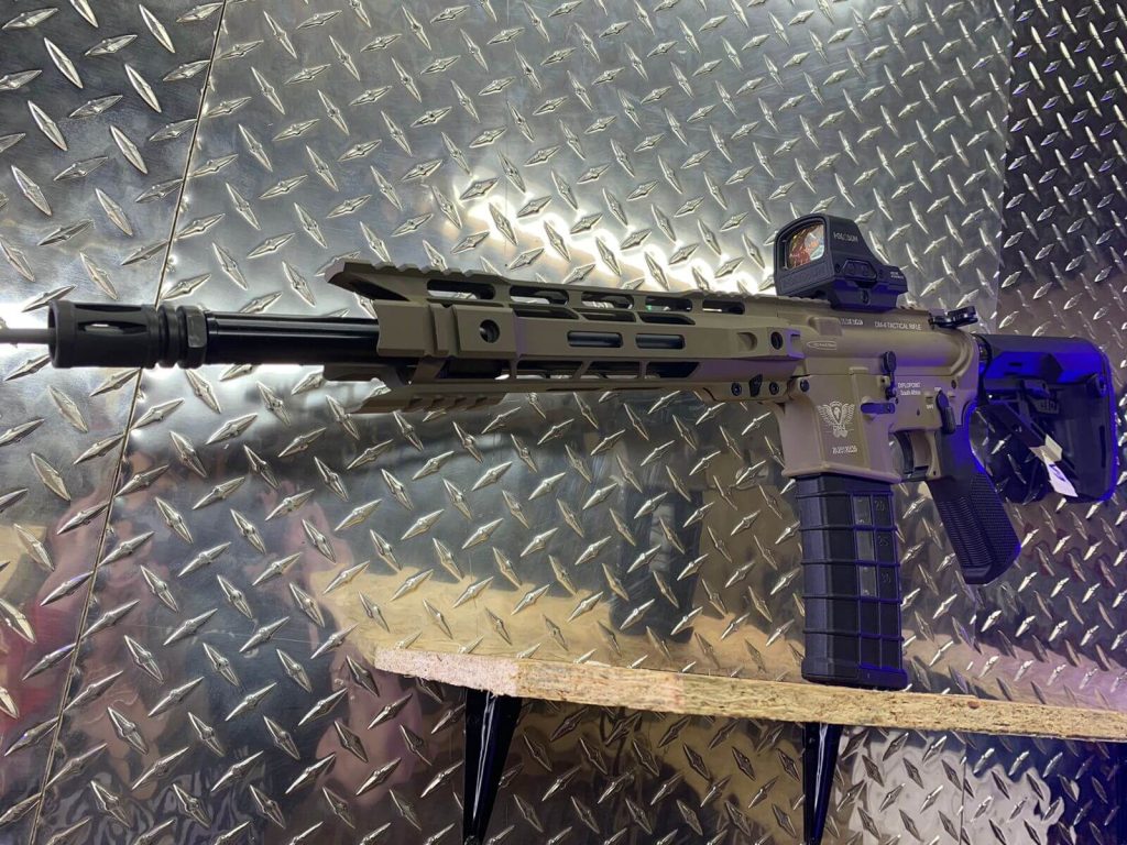 DM4 - Tactical Rifle Cerakote Finish - Arthur Webb Firearms
